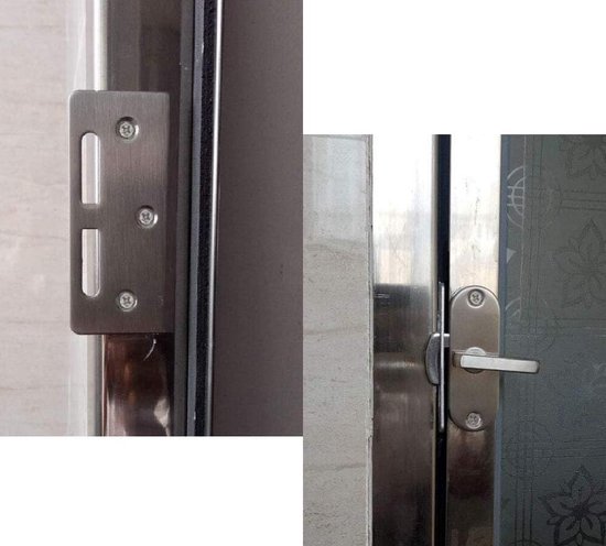 90 graden flip roestvrij staal schuifdeur slot klink cam slot gebogen ...