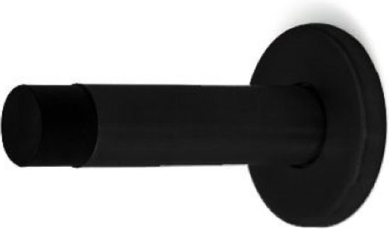 Lavuzo Deurstopper Muur Zwart 90 mm | Per Stuk | Deurbuffer ...