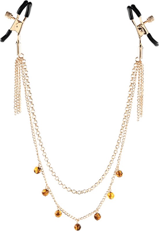 Tepelklemmen Ketting Sportsheets Amber Chained | bol