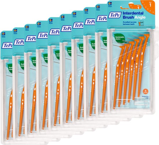 Tepe Angle Ragers - Interdentale Borstels Oranje 0.45mm ...