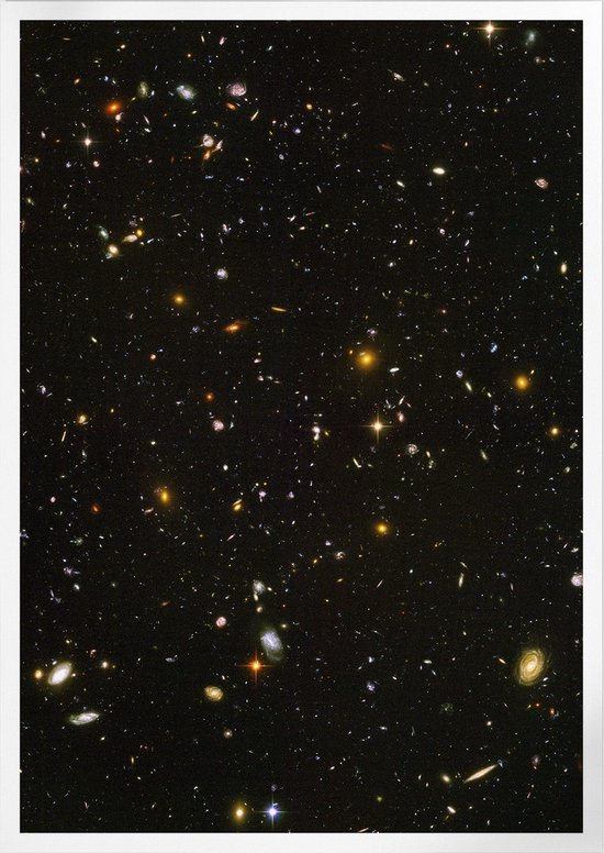 Hubble Ultra Deep Field | Space, Astronomie & Ruimtevaart Poster | A3 ...