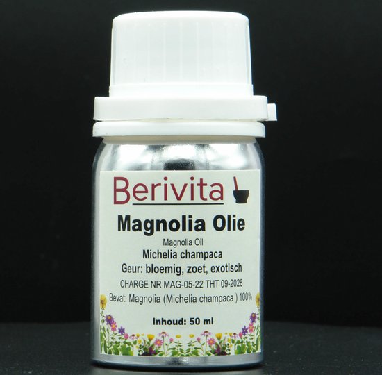 Magnolia Olie 50ml - 100% Essentiële, Etherische Olie van Magnolia ...