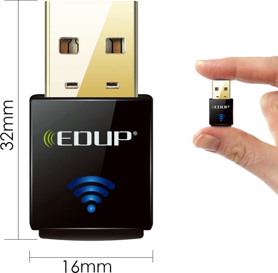 Edup - Wifi Adapter - WiFi USB - Wireless USB Adapter - 300 Mbps - Wifi ...