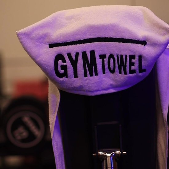 Gym Towel - Fitness handdoek - Sporthanddoek - Opbergvak - Rits - Wit | bol