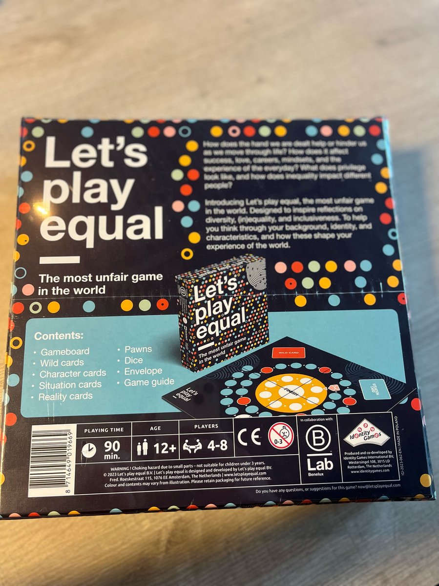 Let's play equal - Bordspel - Werk - Diversiteit - Inclusie ...