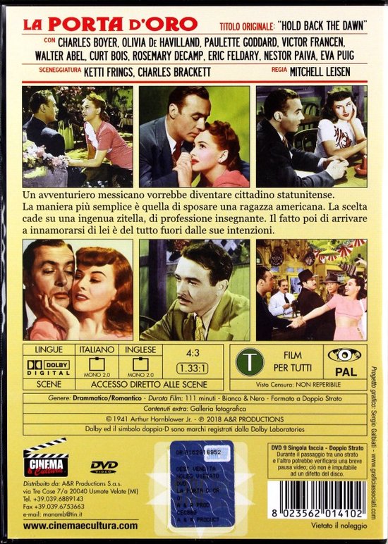 laFeltrinelli La Porta D'oro DVD Italiaans | bol