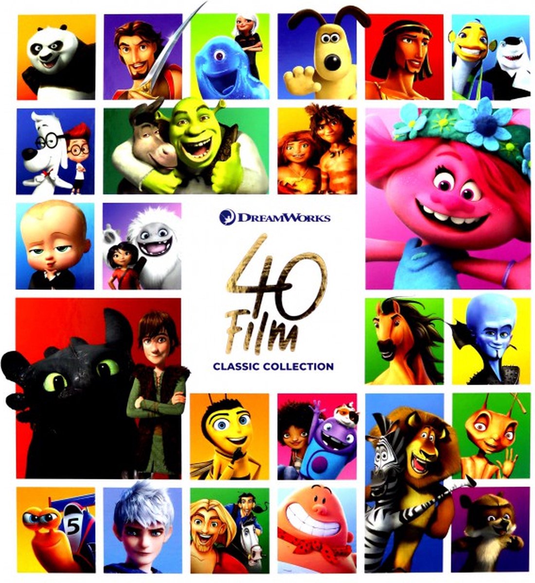 Dreamworks 40 Film Classic Collection - blu-ray - Import (Blu-ray ...