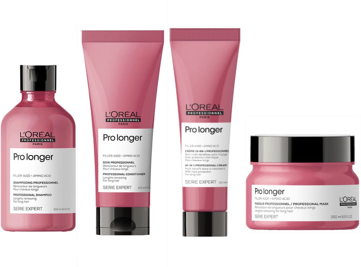 L`Oreal Professionel - Pro Longer Set - Shampoo + Conditioner + Masker ...