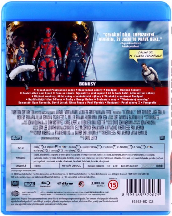 Deadpool 2 [Blu-Ray] (Blu-ray), Morena Baccarin | Dvd's | bol