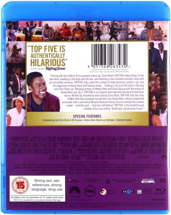 Top Five (Blu-ray), Rosario Dawson | Dvd's | bol