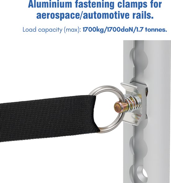 Rail d'avion, Rail en aluminium semi-circulaire, 4×1M, avec ferrure ...