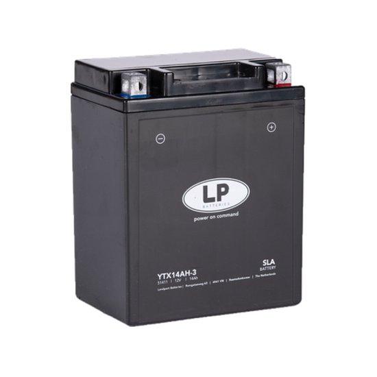 LANDPORT (LP) SLA YTX14AH-3 AGM MOTOR ACCU 12 VOLT 14 AH (51411 - MS ...