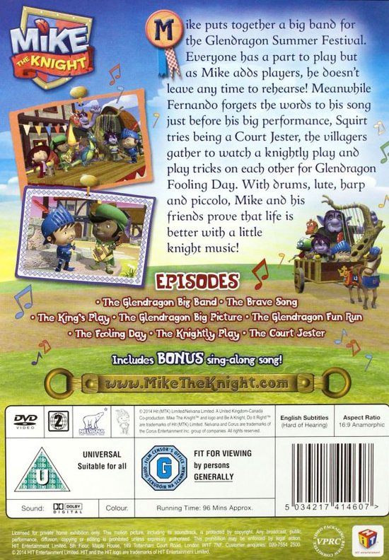 Mike the Knight [DVD] (Dvd), Louis Suc | Dvd's | bol