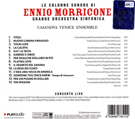 Ennio Morricone: 60 Anni Di Morricone [CD], Ennio Morricone | Muziek | bol