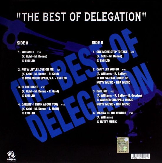 Delegation - Best Of (LP), Delegation | Muziek | bol