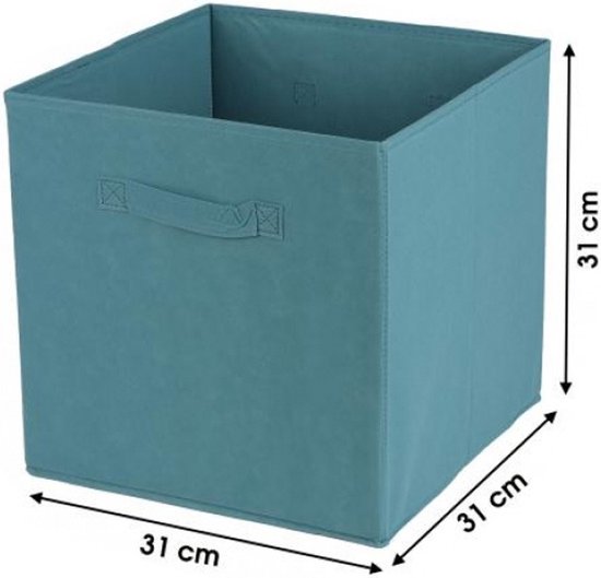 Urban Living Panier de rangement/panier de placard Square Box - 3x ...