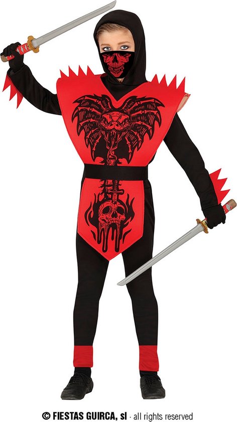 Guirca - Ninja & Samurai Kostuum - Dodelijke Cobra Ninja Ka Ching Kind ...
