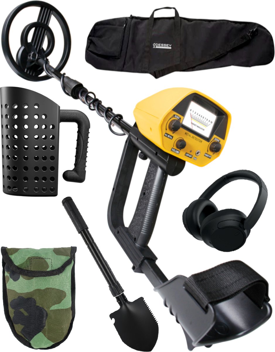 ODESSEY Metaaldetector - Starterset - Kind - Volwassen - Professioneel ...