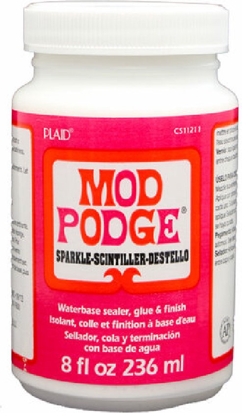 Mod Podge sparkle 236 ml - Incl. Goodie | bol