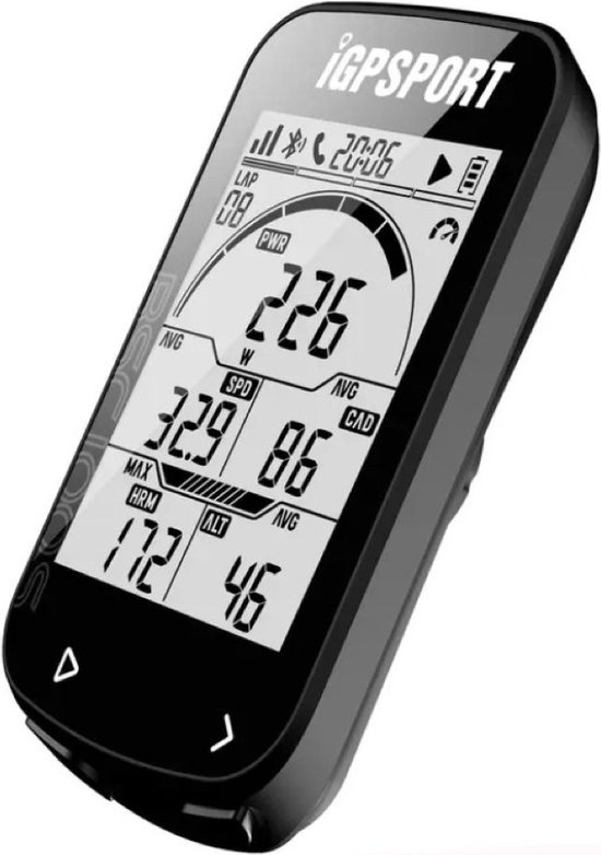 fietscomputer, fietsnavigatie, draadloos, waterdicht IPX7 ...