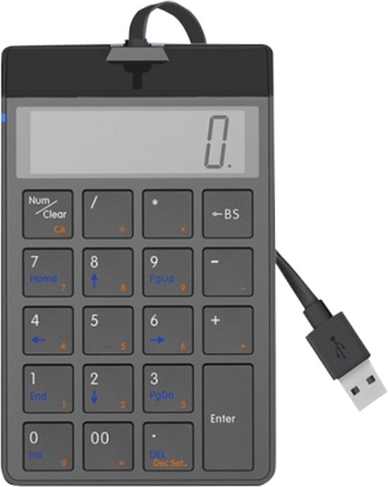 SUNREEED SKB886S 19 Sleutels Wired Keypad met digitale USB-interface ...