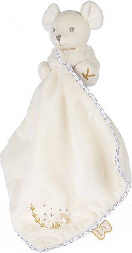 Kaloo Knuffel Perle Doudou muis Creme | bol