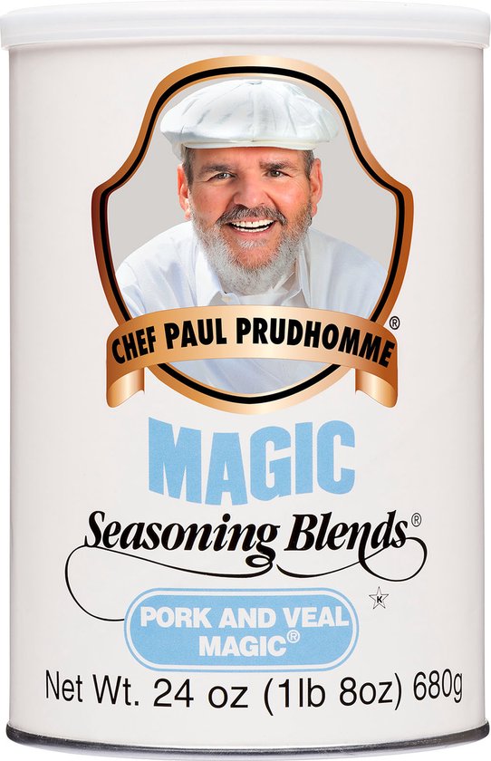 Chef Paul Prudhomme Magic Seasoning | Pork & Veal Magic | vlees kruiden ...