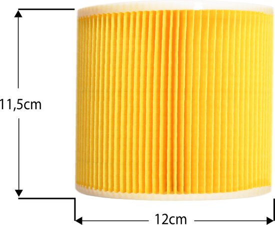 Dparts filter geschikt voor Karcher WD1 WD2 WD3 en MV2 MV3 series ...