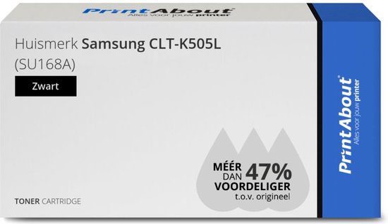 PrintAbout - Alternatief voor de Samsung CLT-K505L / zwart | bol