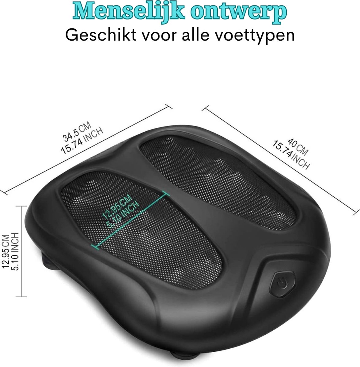Voetmassageapparaat Met Weldadige Hitte Ingebouwde Infrarood