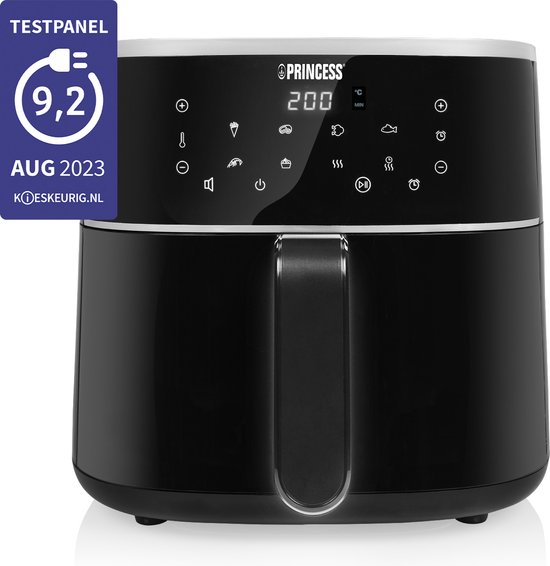 Princess Digitale Airfryer XL 182244 - Groot 6 liter - PFAS vrij - Heteluchtfriteuse -... | bol