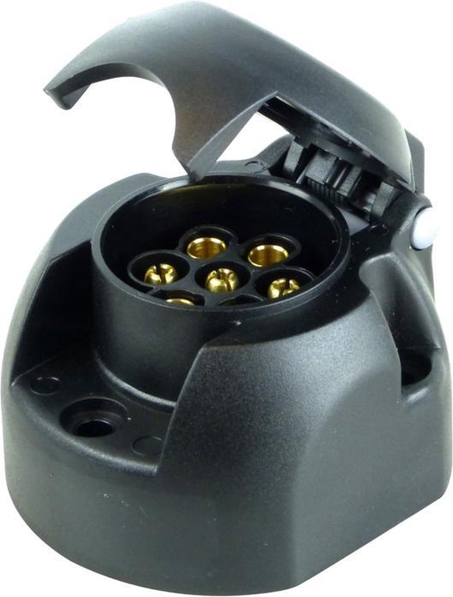 Carpoint Stekkerdoos 7-polig 12V voor Caravan, Camper, Aanhanger | bol.com