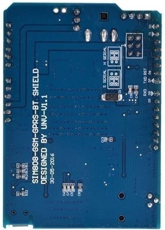 SIM808 GSM GPRS GPS BT Development Board Module Voor Arduino | bol.com