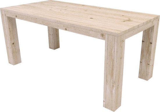 Eettafel Milaan - Steigerhout - 160 x 80 cm | bol.com