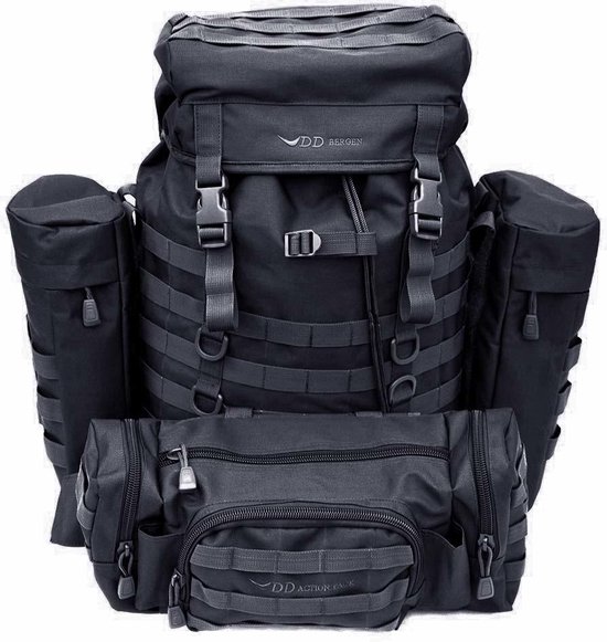 Bergen Rucksack - Zwart | bol