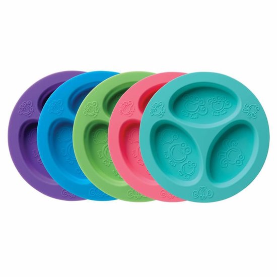 Oogaa Siliconen 3 Vaks Bord - Green | bol.com