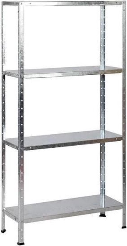 Opbergrek - Gegalvaniseerd metaal - 90 cm breed – 173 cm hoog - 4 ...