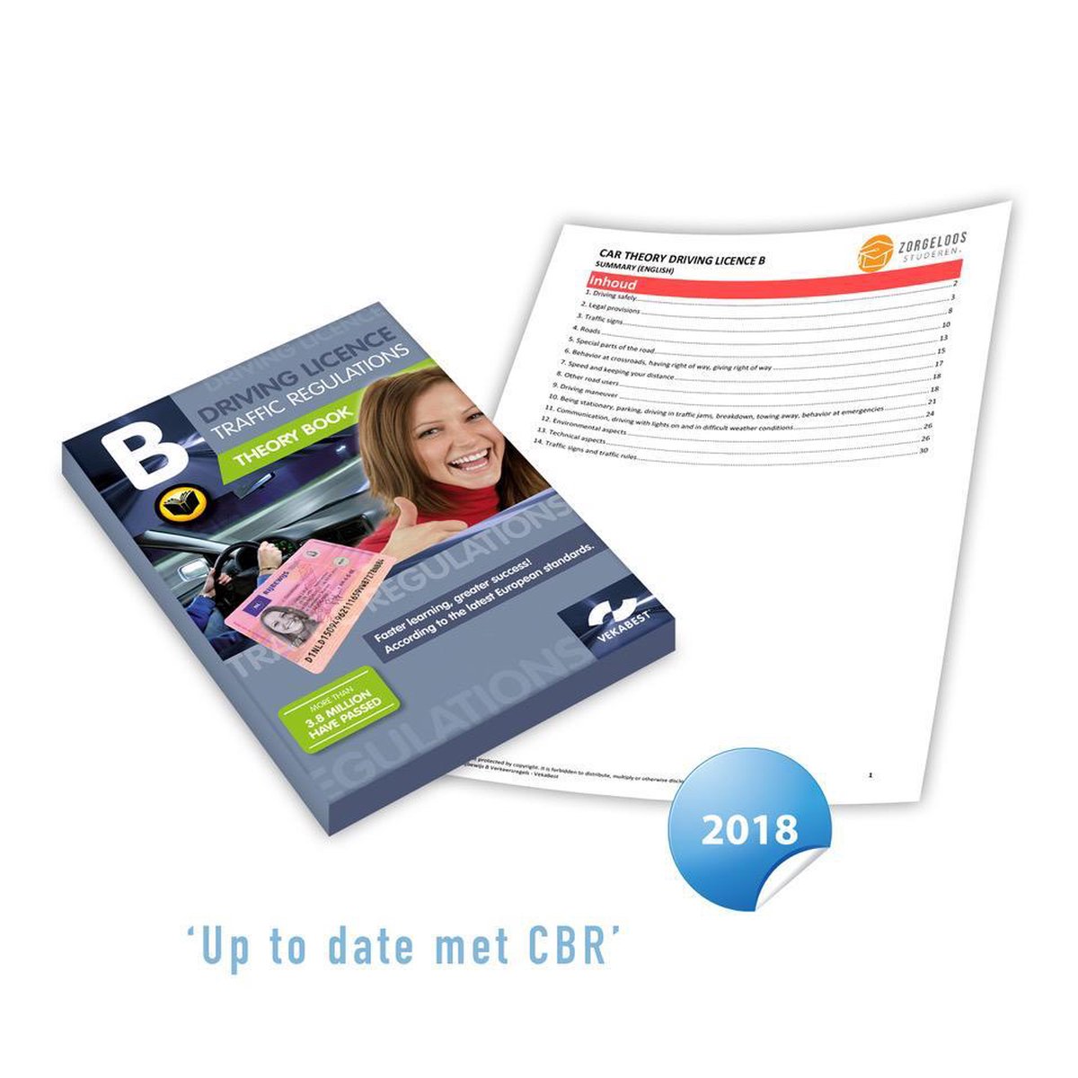 Driving License B Car Theory Book VekaBest + Driving Licence Summary ...