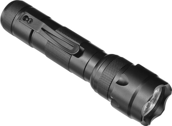 Homeij Tactic LED zaklamp aluminium zwart | bol.com