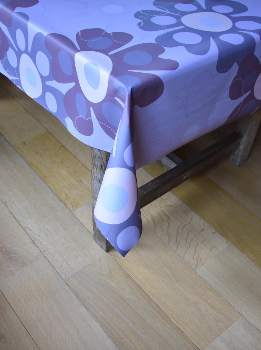 Nappe PVC - Nappe - Toile cirée - Noël - Fêtes - Enroulée sur un tube ...