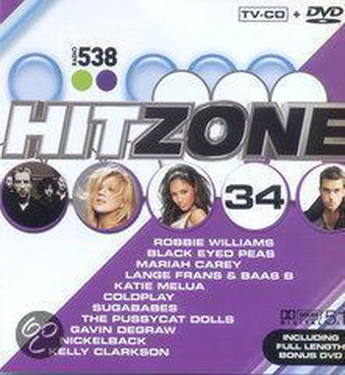 Hitzone 34 (inclusief DVD), Various | CD (album) | Muziek | bol