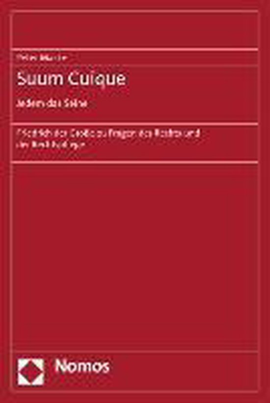 Suum Cuique. Jedem Das Seine | 9783832977481 | Peter Macke | Boeken ...