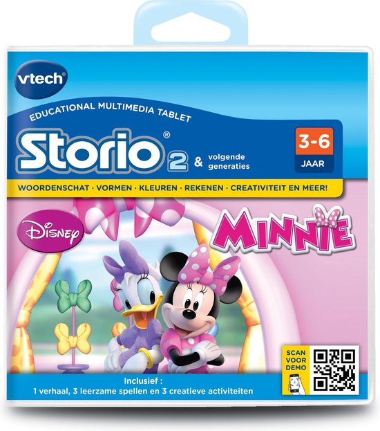 VTech Storio 2 - Disney Minnie Mouse Game | bol.com
