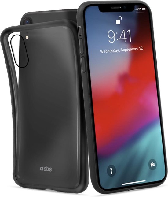 SBS Matt mobiele telefoon behuizingen 15,5 cm (6.1'') Hoes Zwart ...