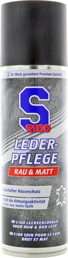 S100 Leerverzorging mat-suede-ruw leer - 300ml | bol.com