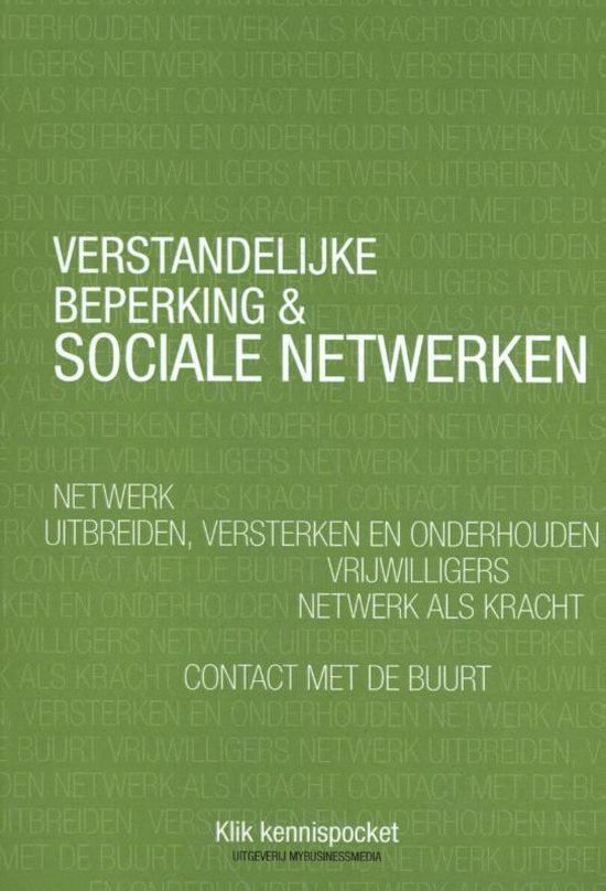 Verstandelijke beperking & Sociale netwerken | 9789492711427 | Tjitske Gijzen | Boeken | bol