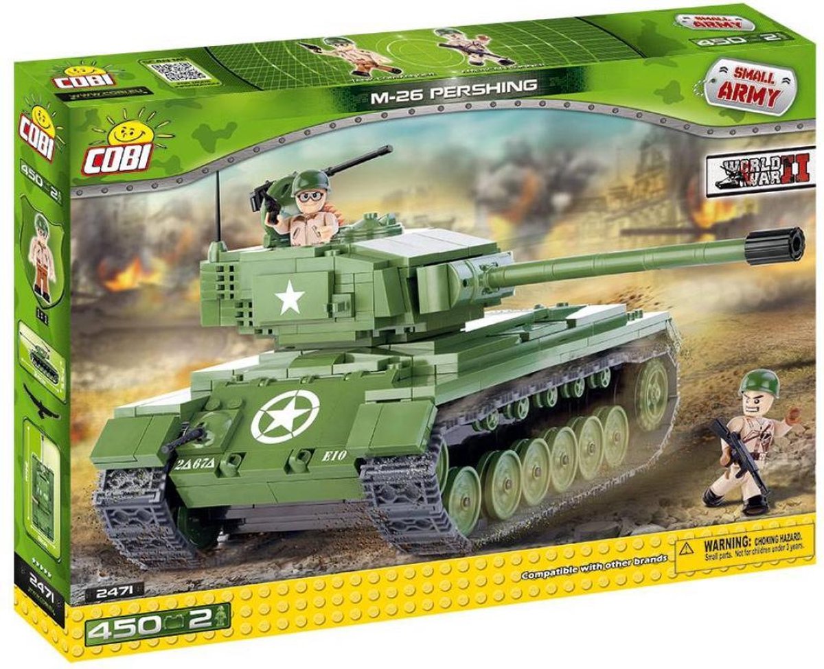 Cobi - Small Army - WW2 M-26 Pershing Tank (2471) | bol.com