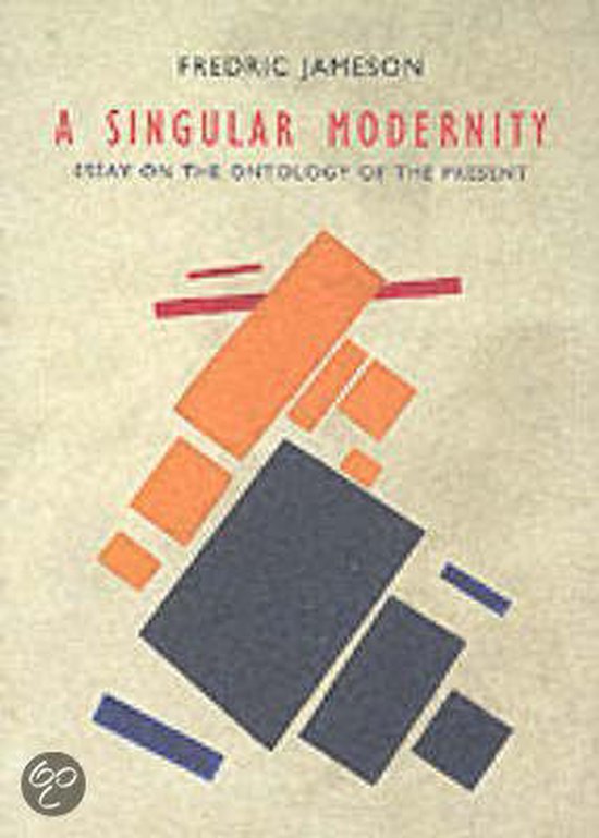 Singular Modernity, Fredric Jameson | 9781859844502 | Boeken | bol.com