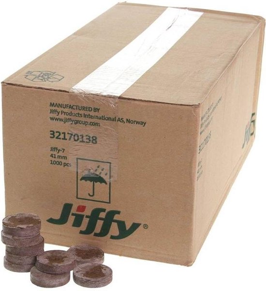 Jiffy-7 zweltabletten (1000/doos) | bol.com