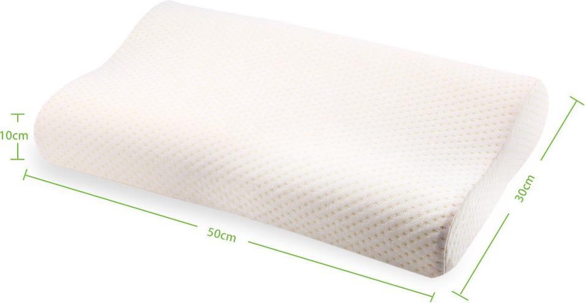 Hoofdkussen Tegen Nekklachten - Orthopedisch Kussen - Traagschuim - Ergonomisch kussen... | bol